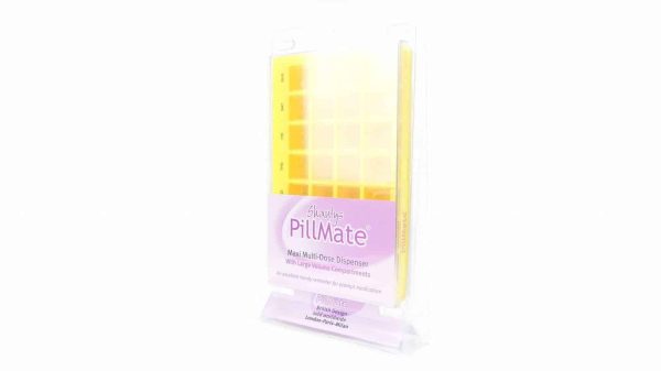 Large Capacity Multi-Dose Pill Box Dispenser for Multiple Daily Doses ...