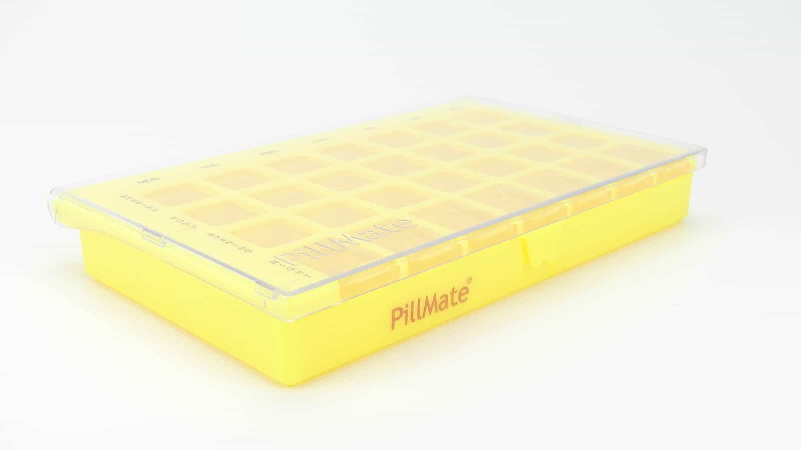 Large Capacity Multi-Dose Pill Box Dispenser for Multiple Daily Doses ...