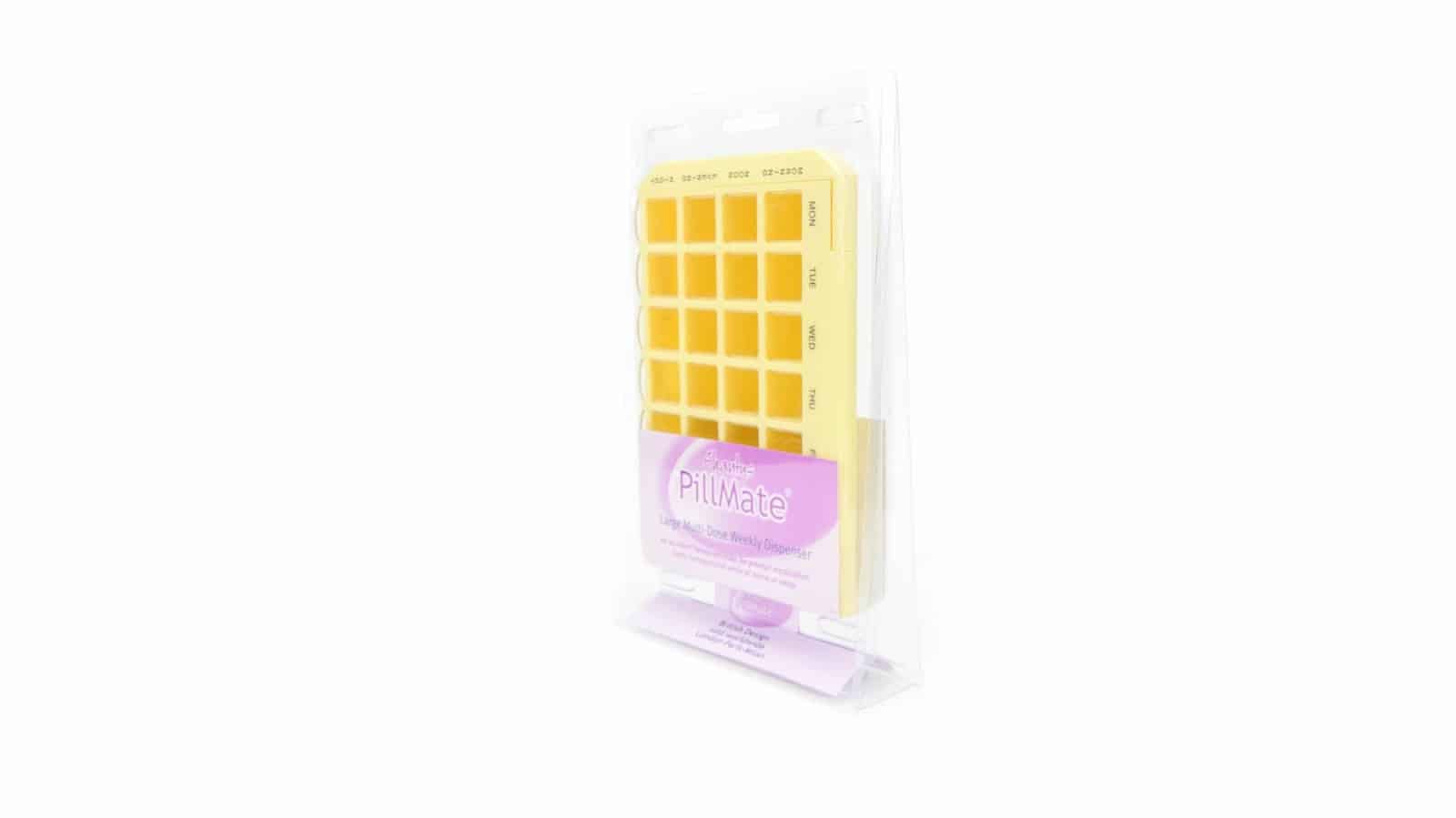 Large Multi-Dose Weekly Pill Box Dispenser - Shantys PillMate