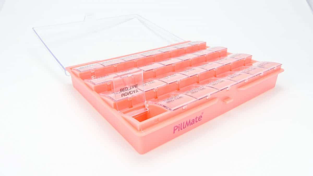 Weekly Pillbox Organiser With Extra Large Dose Compartments - Shantys ...