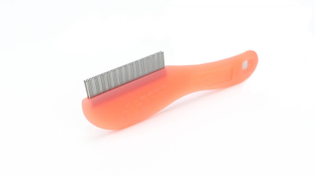 Nit Comb, Head Lice Remover Comb with Two Row Steel Teeth for Nits