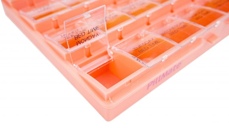 Weekly Pillbox Organiser With Extra Large Dose Compartments - Shantys ...