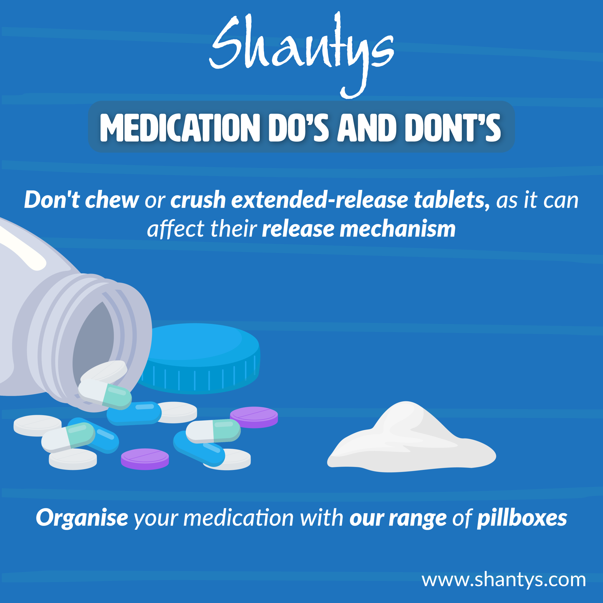 Medication Do’s and Don’ts: Don't chew or crush extended-release ...